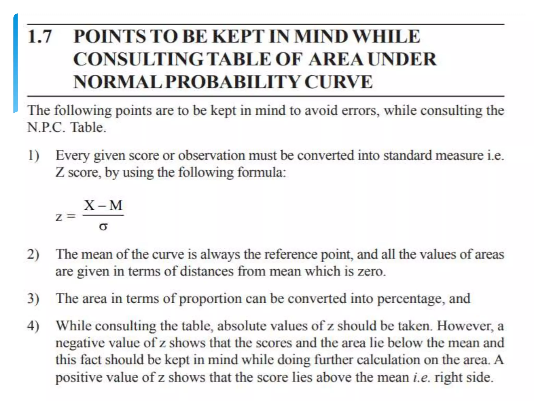 Normal Probability Curve- introduction, characteristics and ...