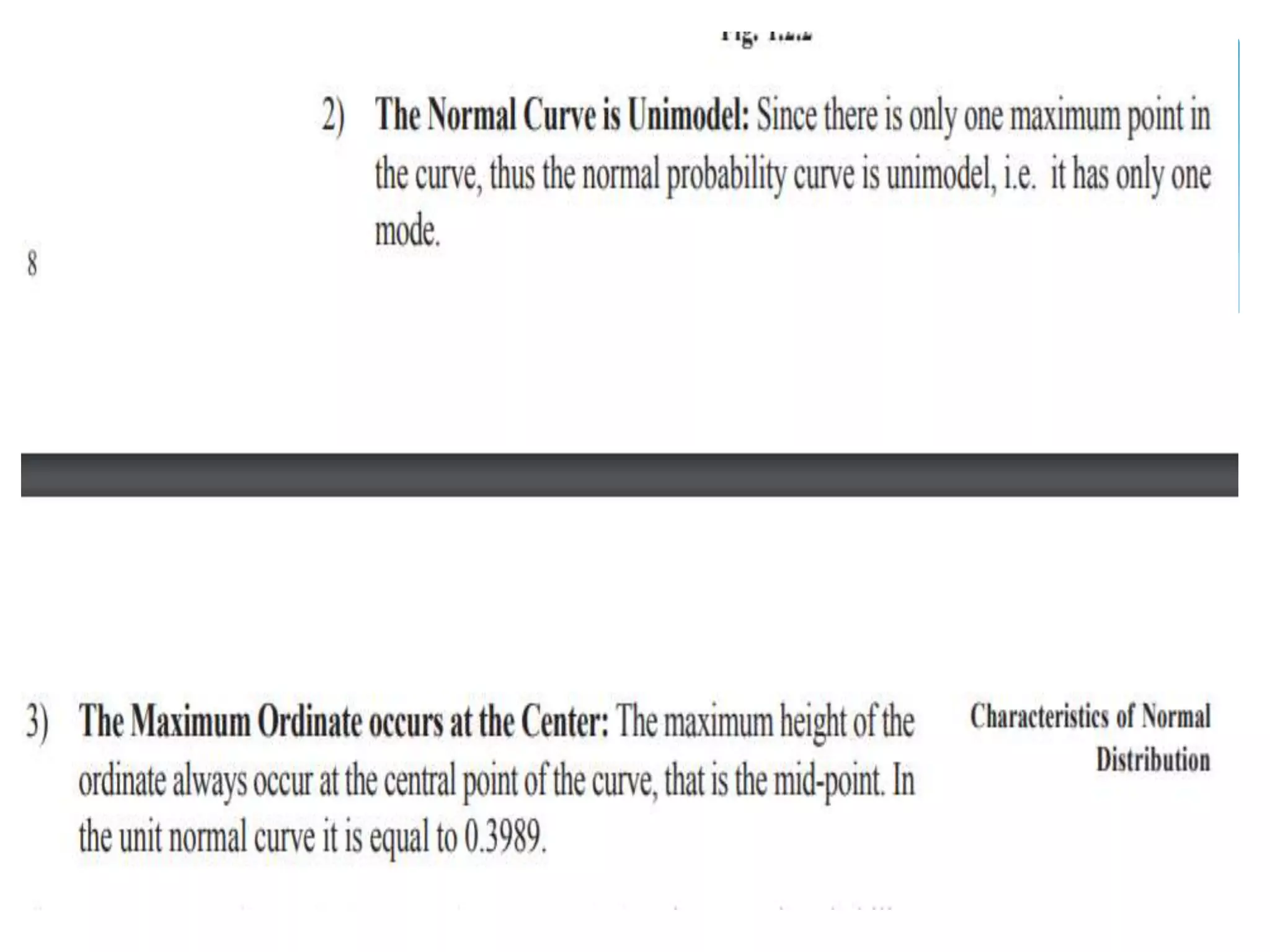 Normal Probability Curve- introduction, characteristics and ...
