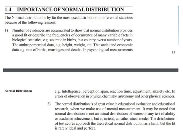Normal Probability Curve- introduction, characteristics and ...