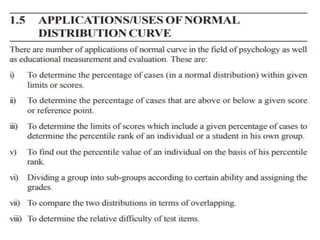 Normal Probability Curve- introduction, characteristics and ...