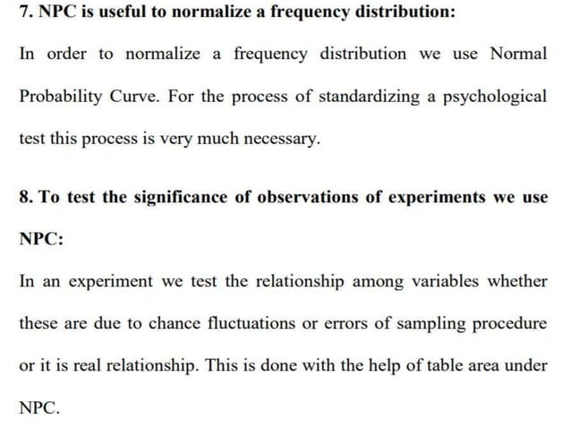 Normal Probability Curve- introduction, characteristics and ...