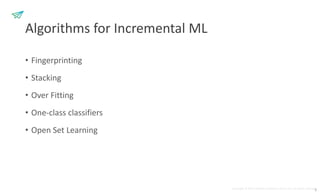 Implementing Machine Learning Incrementally | PPTX