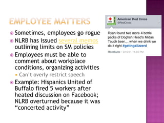 Npc social mediapolicy-2013 | PPT