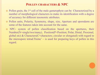 NPC and Palynology along with its importance . | PDF