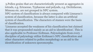 NPC classification/ systemm , Bsc. botany | PPTX