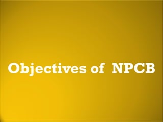 National Programme For Control of Blindness | PDF