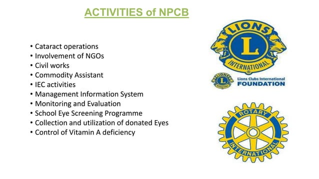NPCB.pptx | Eye and Vision Conditions | Diseases and Conditions