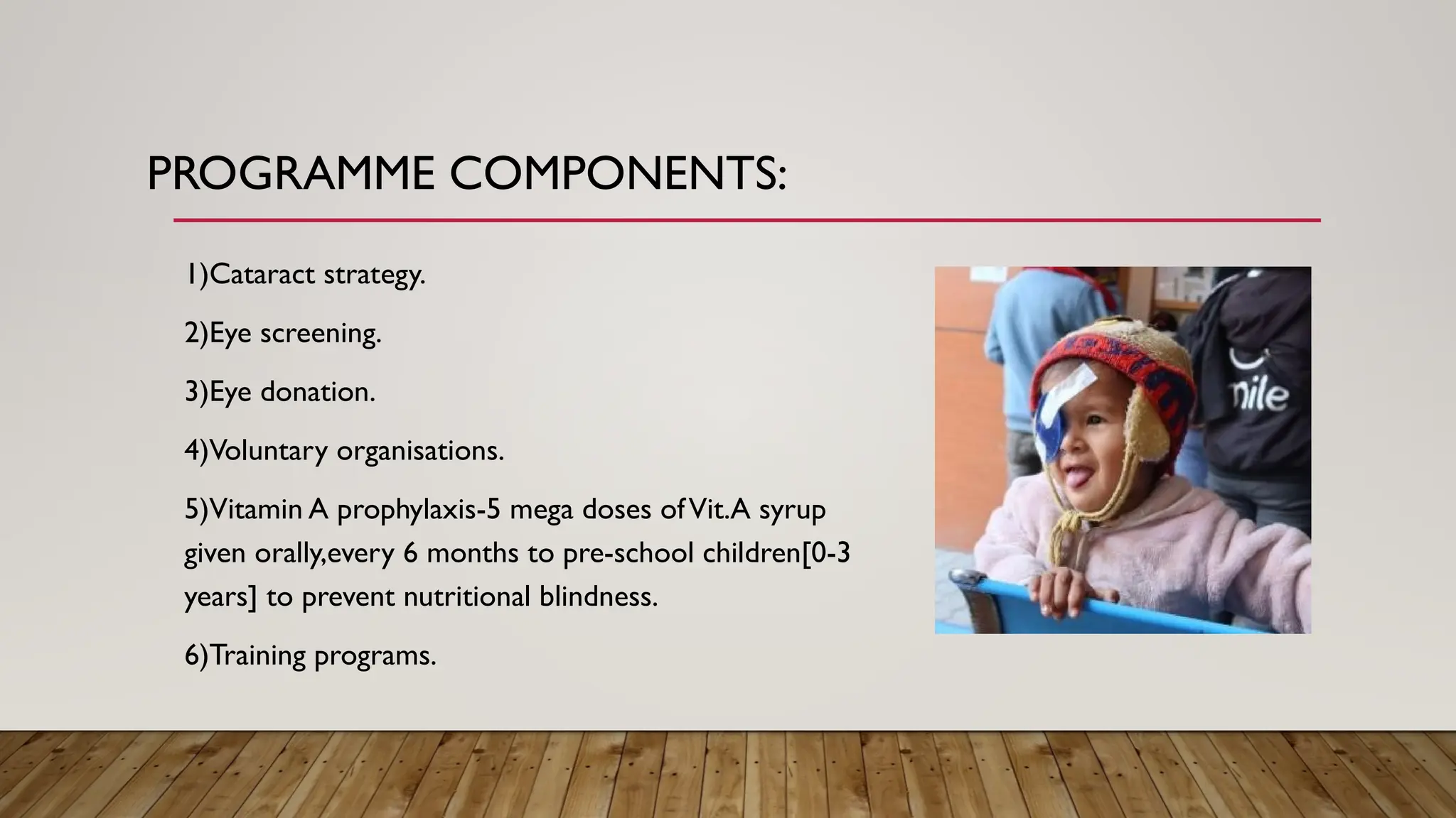 National Program of Blindness control measures | PPT