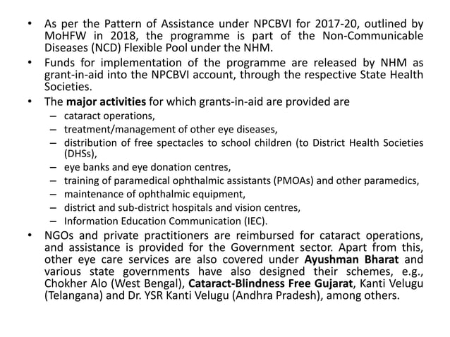NPCBVI.pptx | Eye and Vision Conditions | Diseases and Conditions