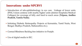 NPCBVI.pptx | Eye and Vision Conditions | Diseases and Conditions