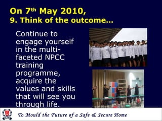 Npcc day message powerpoint slides 2010 | PPT | Education
