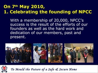 Npcc day message powerpoint slides 2010 | PPT | Education