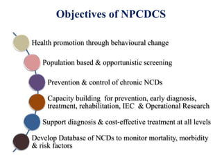 NPCDCS.pptx national programme for prevention and control of cancer ...