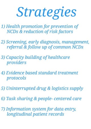 NPCDCS Programme / Program ( NP - NCD Programme ) | PDF