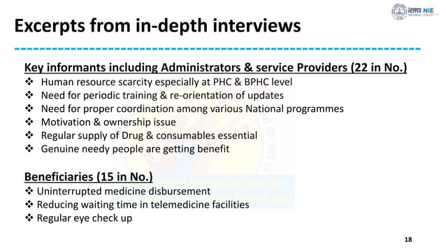 NPCDCS Programme Evaluation.pptx | Diabetes | Diseases and Conditions