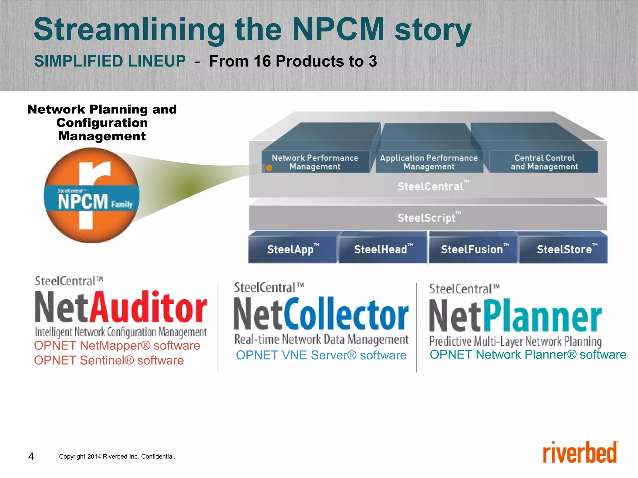 SteelCentral Network Planning and Configuration Management (NPCM) | PPTX