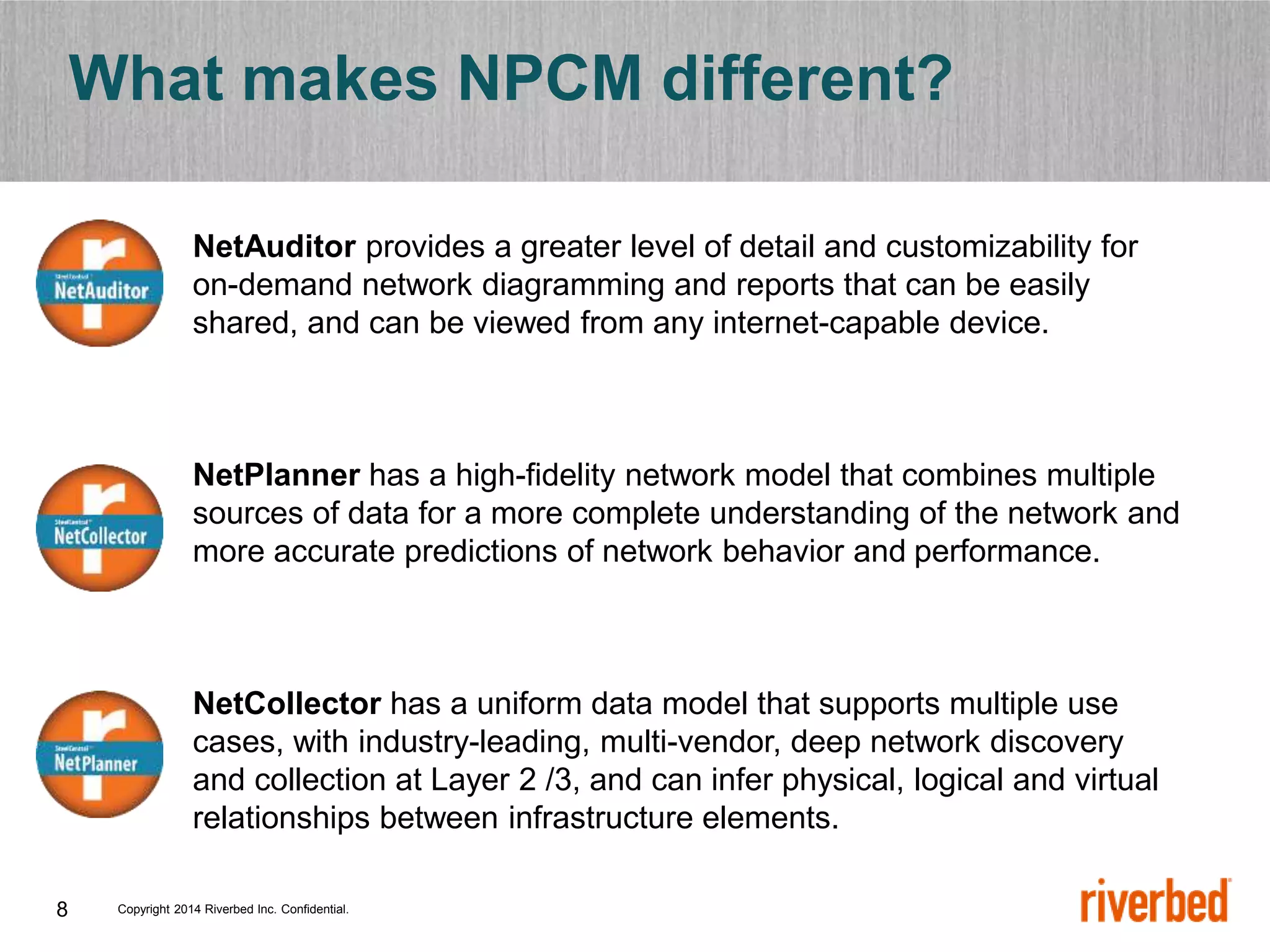 SteelCentral Network Planning and Configuration Management (NPCM) | PPTX