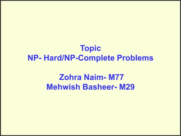 NP Complete.ppt