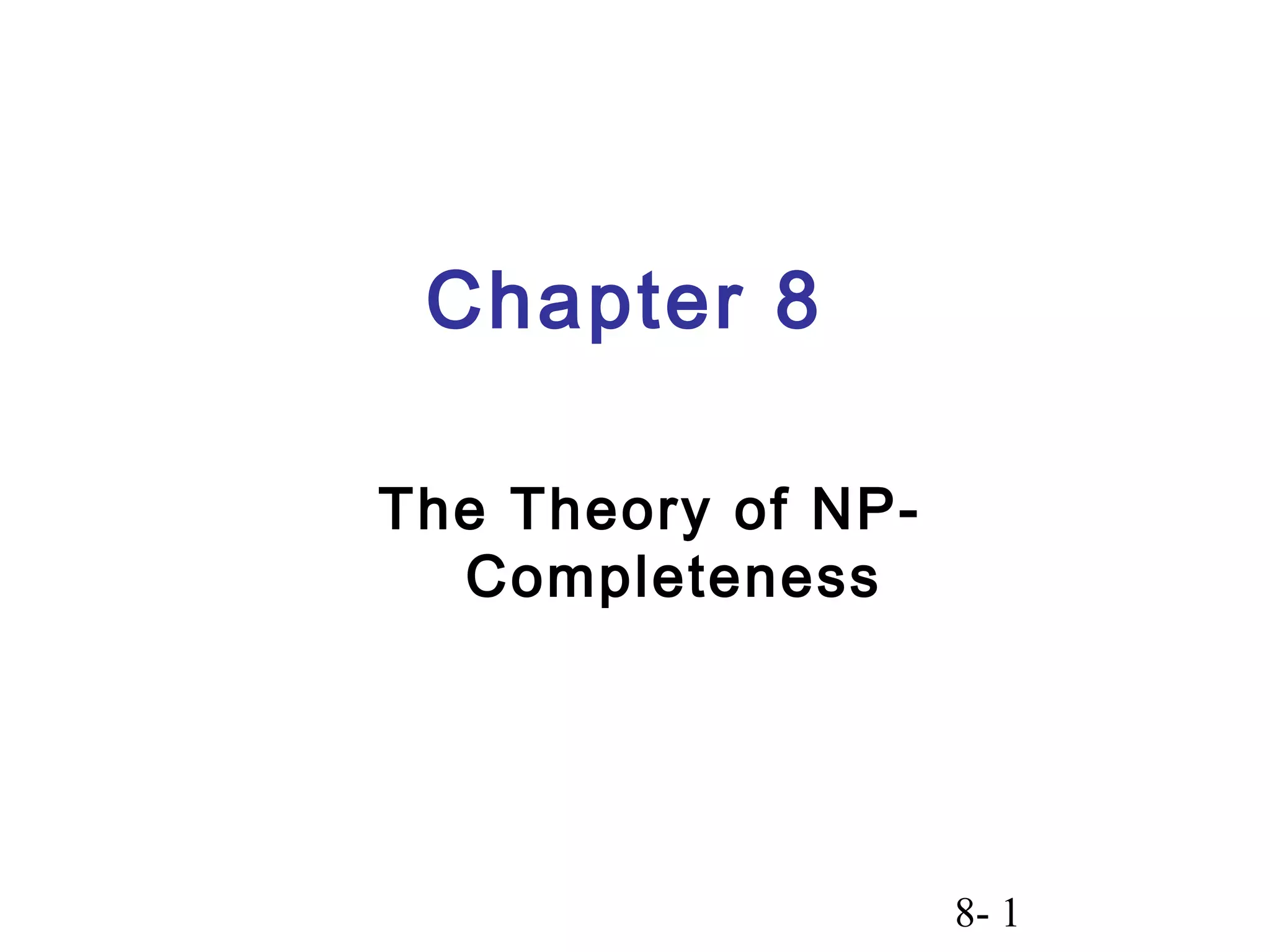 Np cooks theorem | PPT