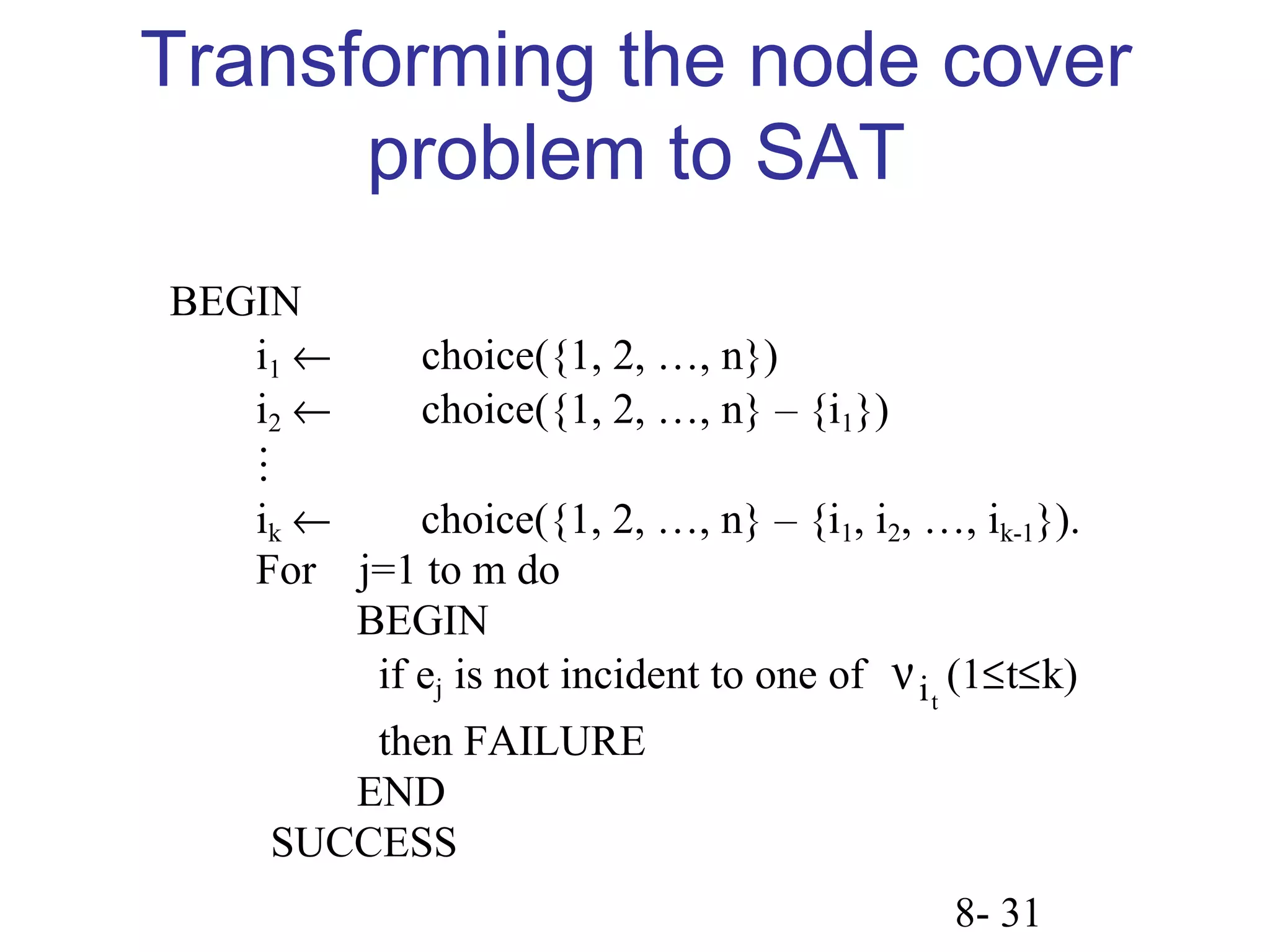 Np cooks theorem | PPT