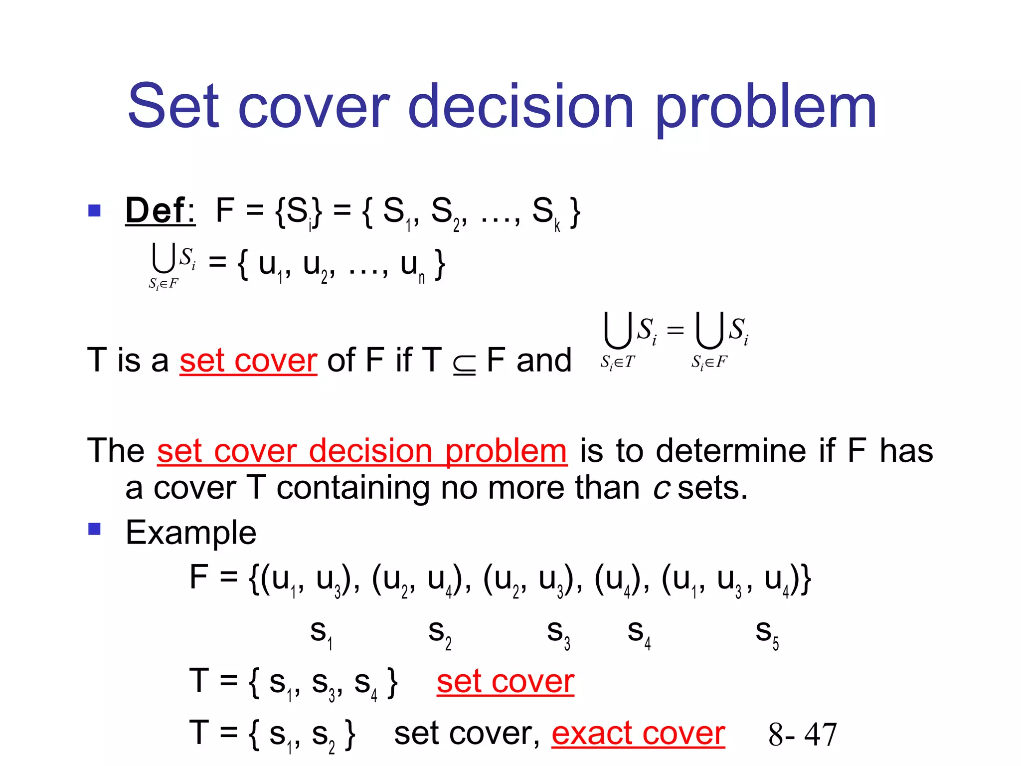 Np Cooks Theorem Ppt 