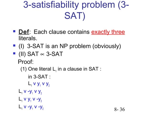 Np cooks theorem | PPT | Computing | Technology & Computing