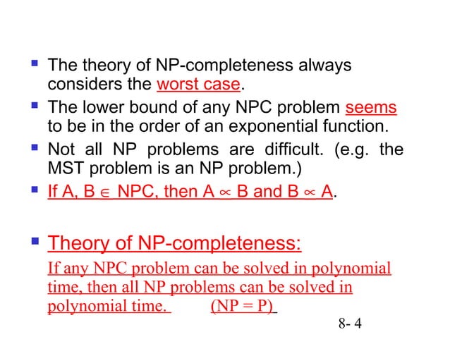 Np cooks theorem | PPT | Computing | Technology & Computing