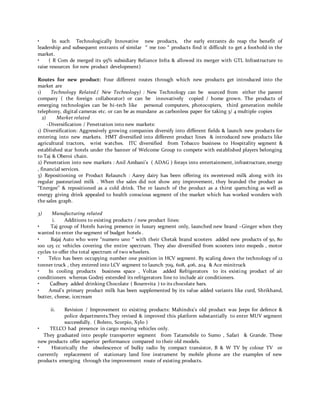 New product development | DOCX