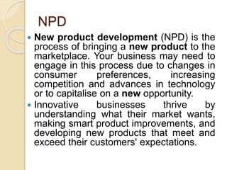 New Product Development, Consumer Adoption Process, Product Life Cycle ...