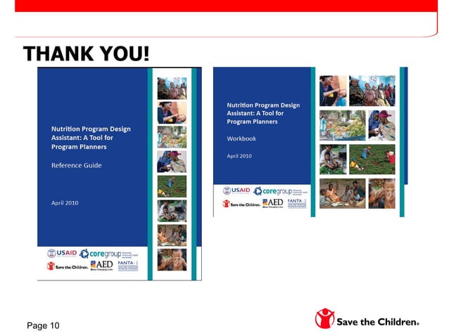 Introduction to the Nutrition Program Design Assistant | PPT