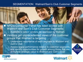 NPD Walmart Overview 2009 | PPT