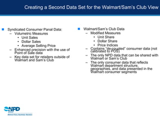 NPD Walmart Overview 2009 | PPT
