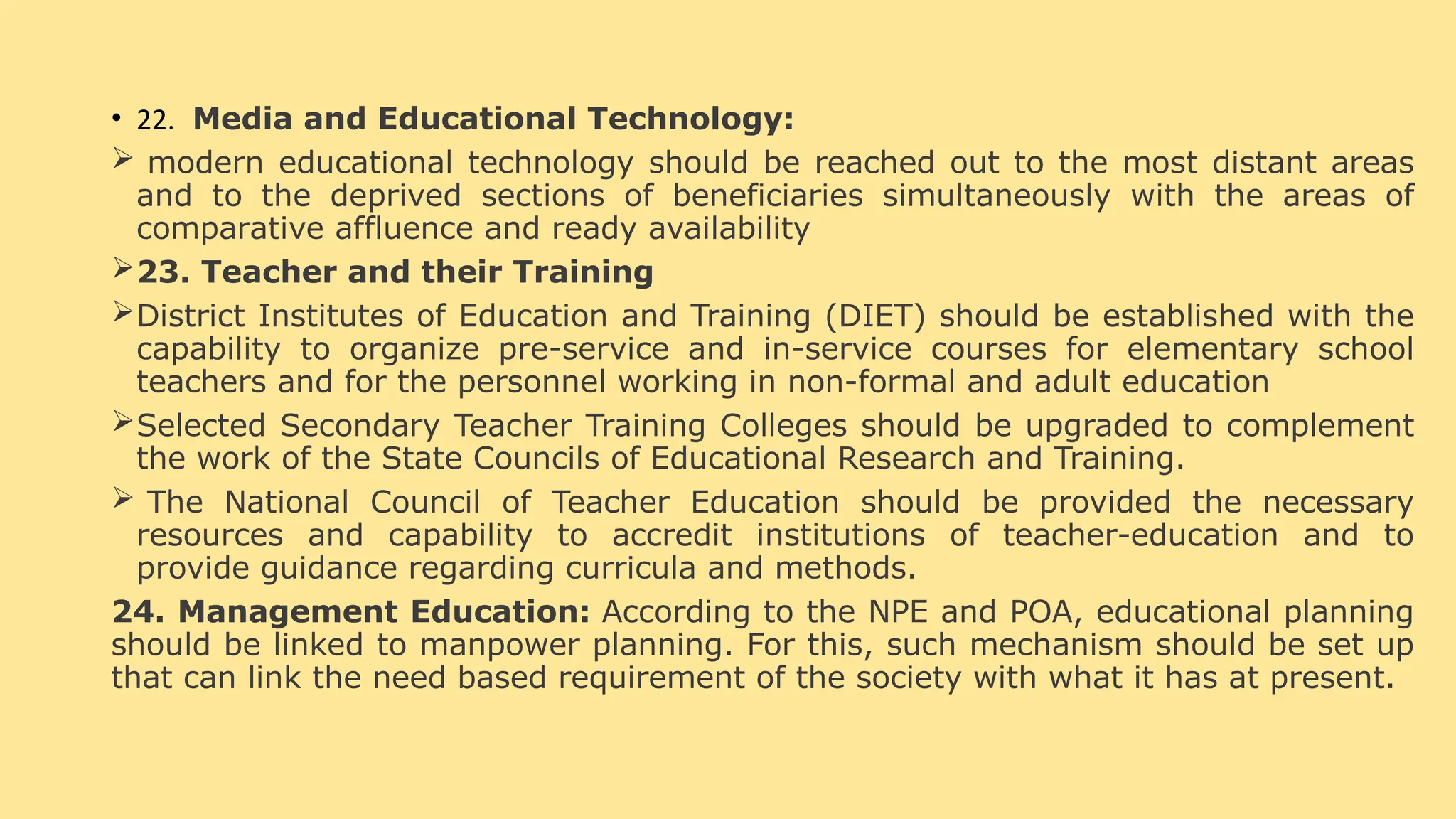 NPE 1986 & IT’S POA 1992.pptx.Bed notes you can rely on | PPTX