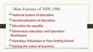 National education policy 1986 with merits and its limitations.pptx
