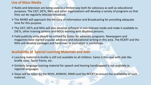 Npe for students with disabilities (simran bahl 2018.b.ed.062) | PPTX