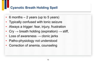 non-epileptic paroxysmal events in childern | PDF