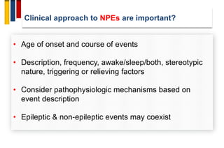 non-epileptic paroxysmal events in childern | PDF