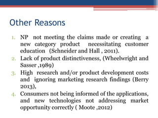 New Product failures | PPTX