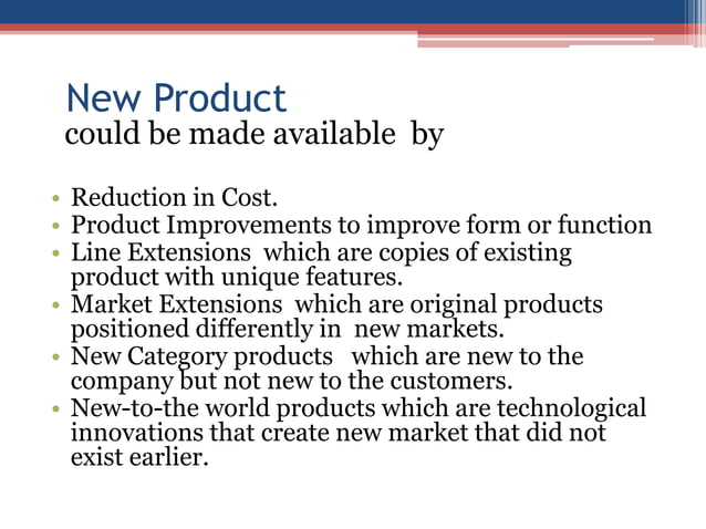 New Product failures | PPTX