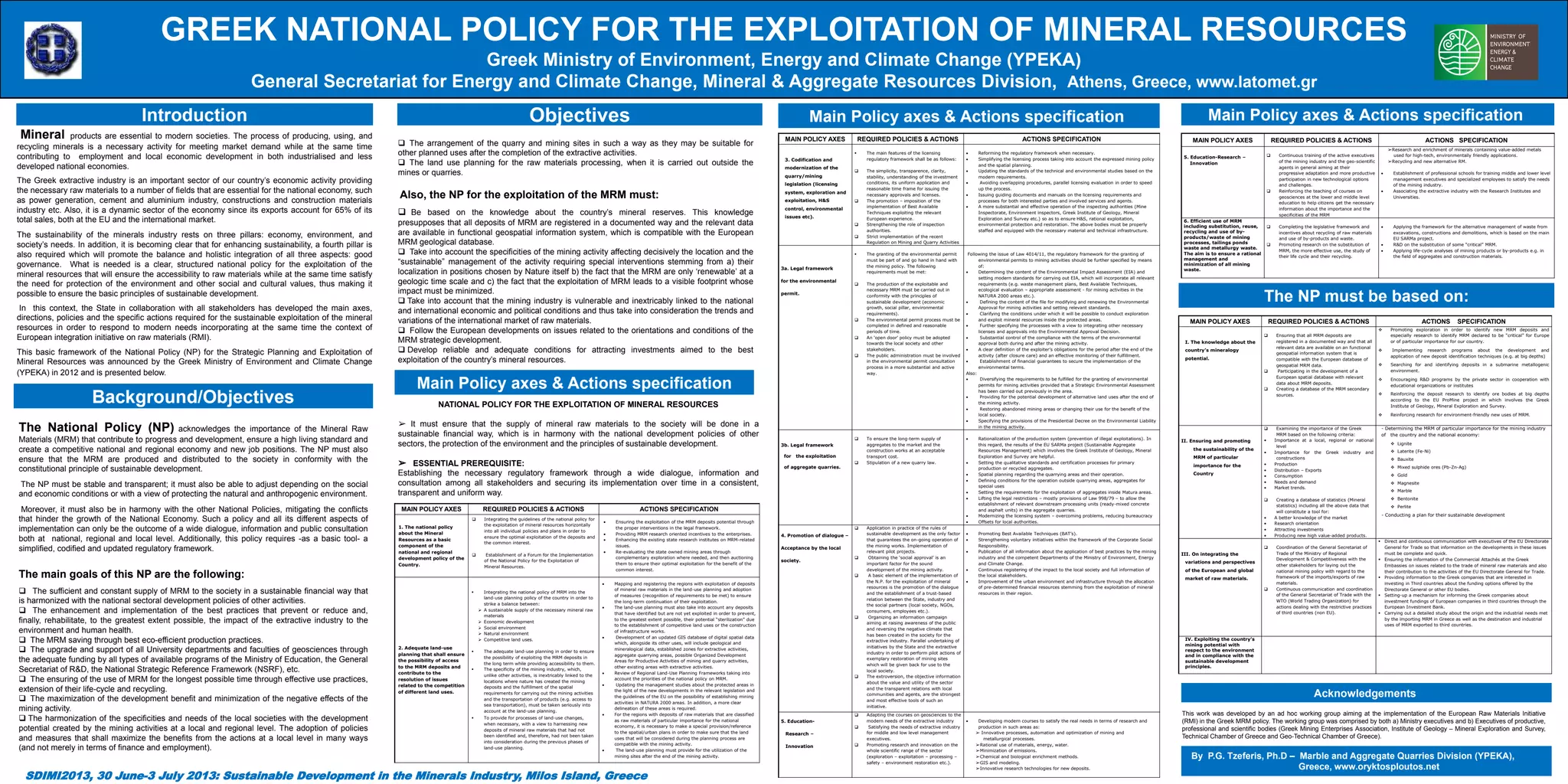 NP for the Exploitation of Mineral Resources-poster | PDF