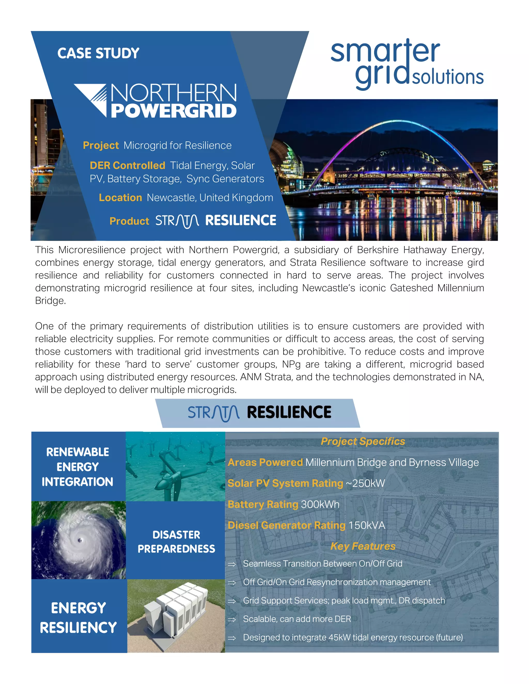 Northern PowerGrid Microgrid Case Study | PDF