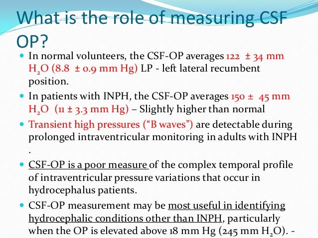 Normal Pressure Hydrocephalus