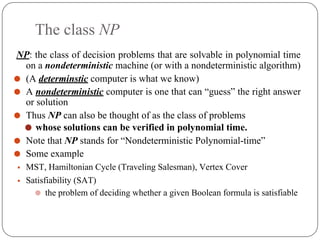 np hard, np complete, polynomial and non polynomial | PDF