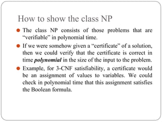 np hard, np complete, polynomial and non polynomial | PDF