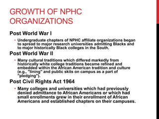 NPHC Powerpoint | PPT