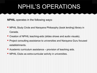 NPHIL Clubs Operating Model for Edus | PPT