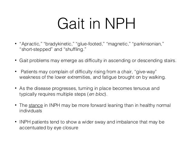 Surgical management of NPH