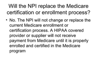 NPI (National Provider Identifier) Related to US Health Care Industry ...