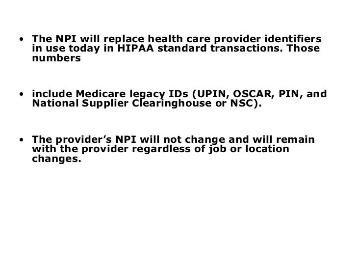 NPI (National Provider Identifier) Related to US Health Care Industry…