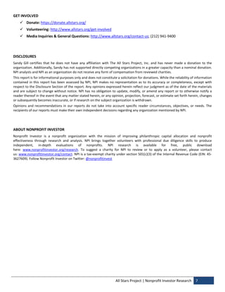 NPI Evaluation of All Stars Project | PDF